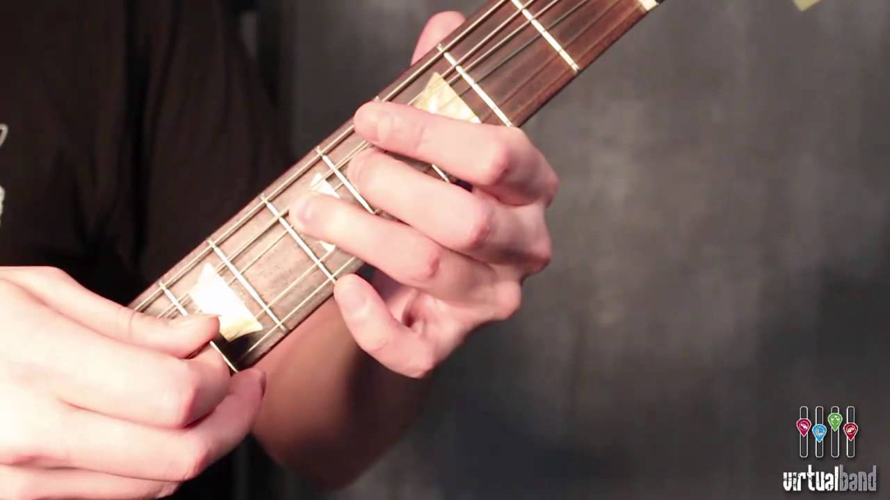How to play pre bend on guitar - YouTube