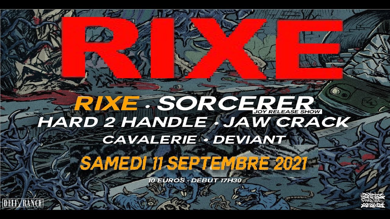 RIXE (Fr) Live Paris @ Le Backstage 11 11 2021 - YouTube