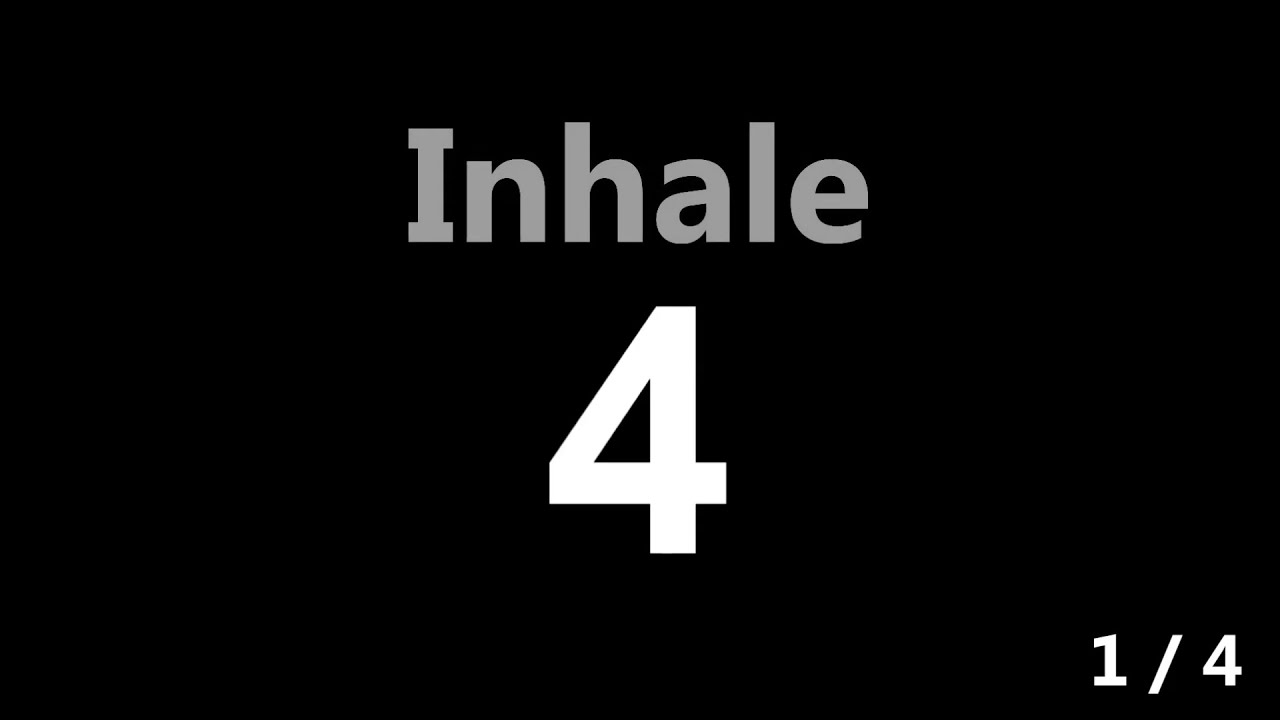 4-7-8 Breathing Exercise Timer - YouTube