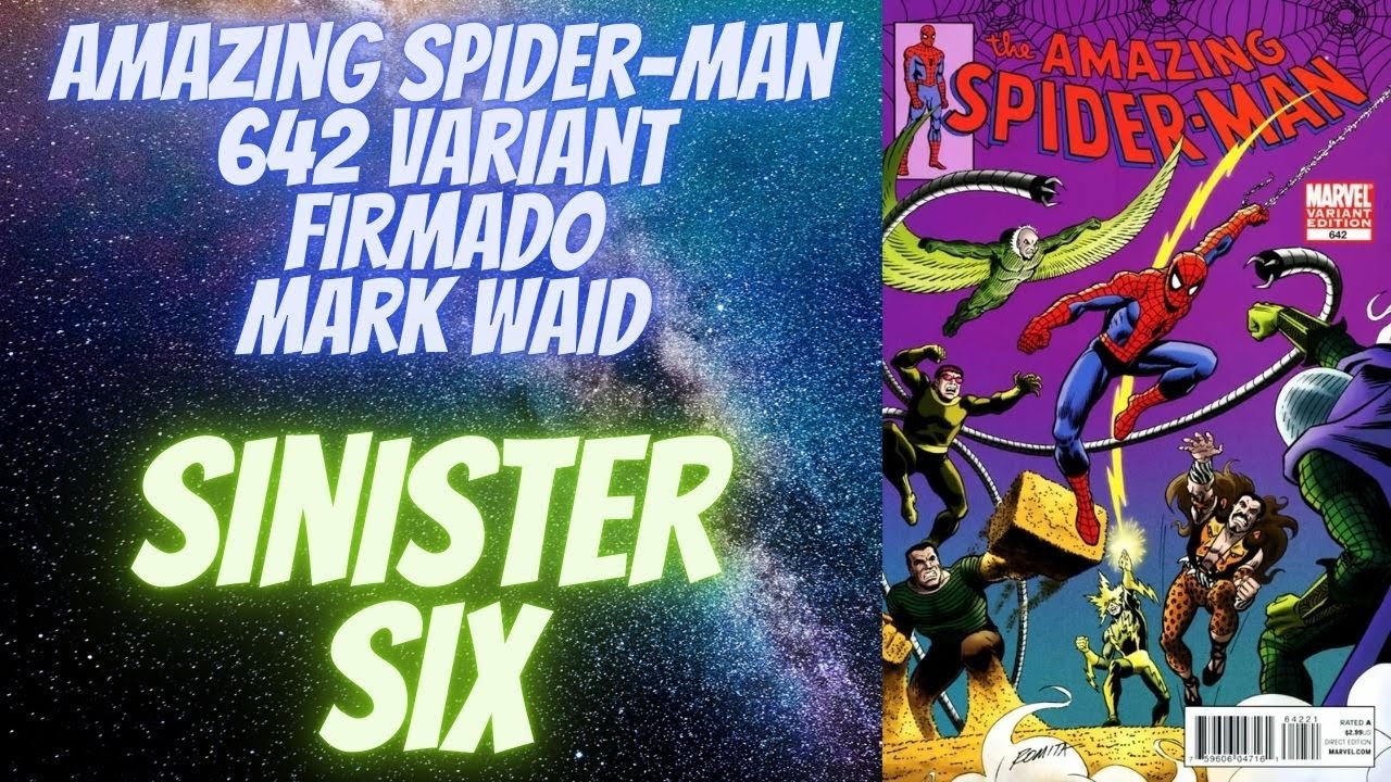 Amazing Spider-Man 642 9.6 CGC Variant signed Mark Waid. #sinistersix ...