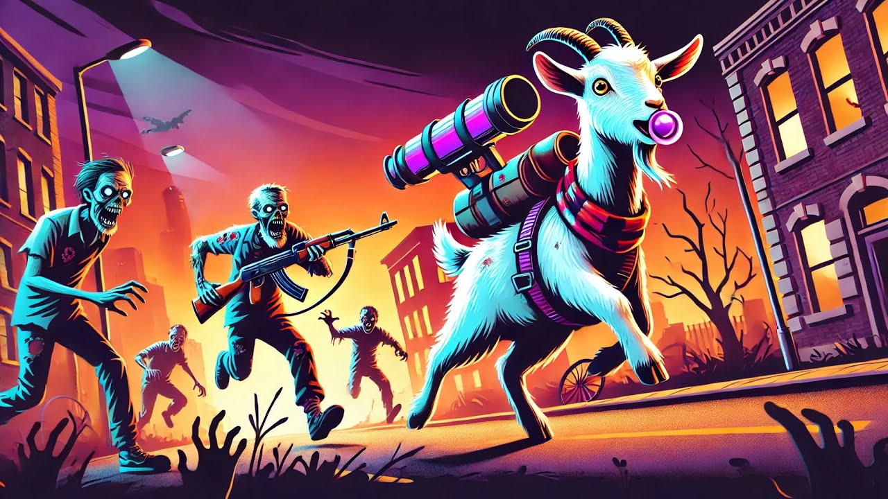 Can I survive the Zombie Apocalypse? | Goat Sim Pocket Edition GoatZ ...