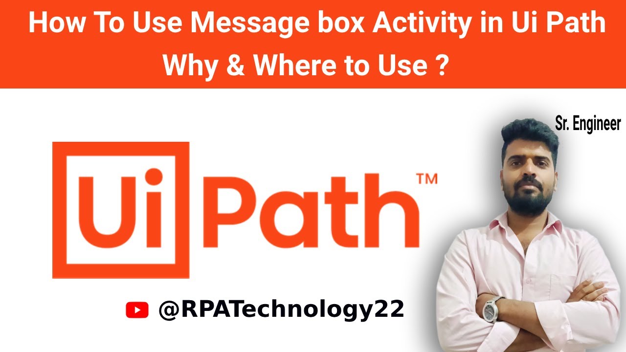 How to Use Message Box in UiPath | Step-by-Step Tutorial for Beginners - YouTube
