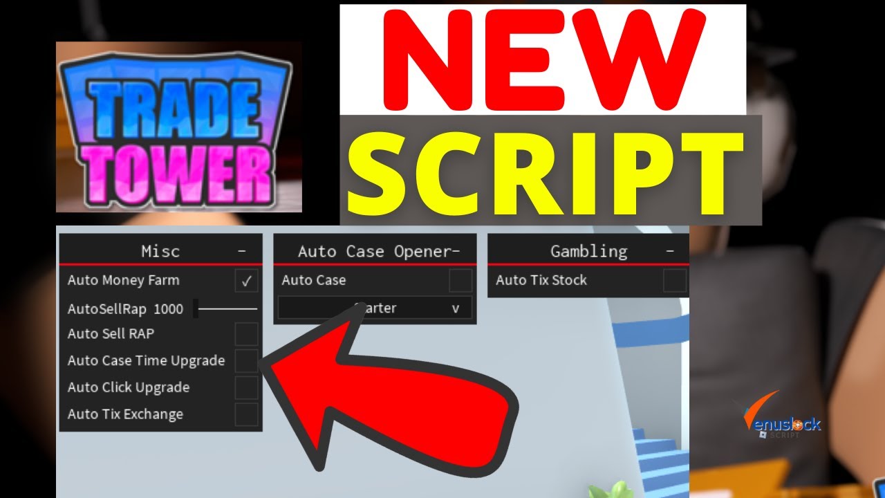 Trade Tower Script Roblox GUI | New Update And Tested Working - YouTube