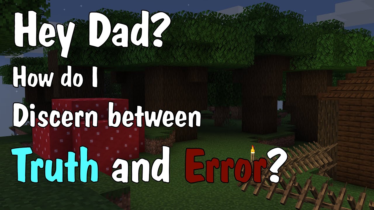 How do you discern between truth and error - YouTube