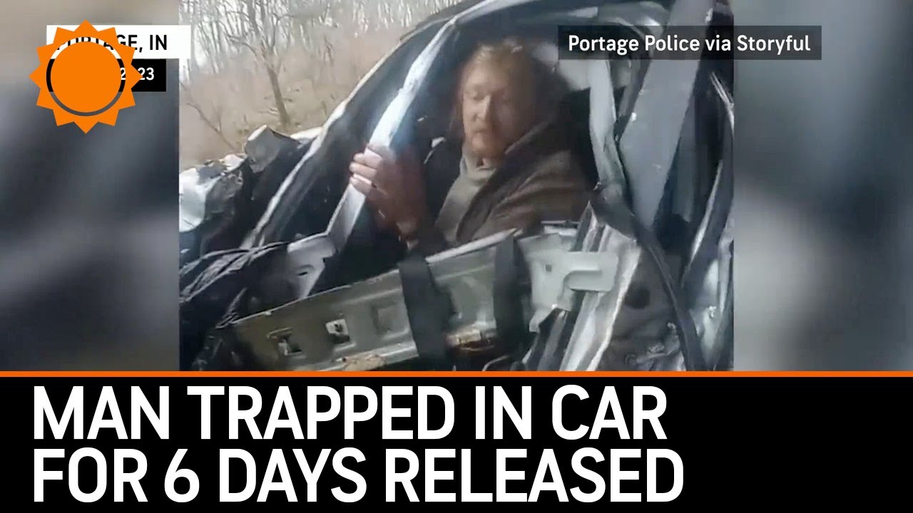 Man Who Spent 6 Days Trapped in Car Released From Hospital - YouTube
