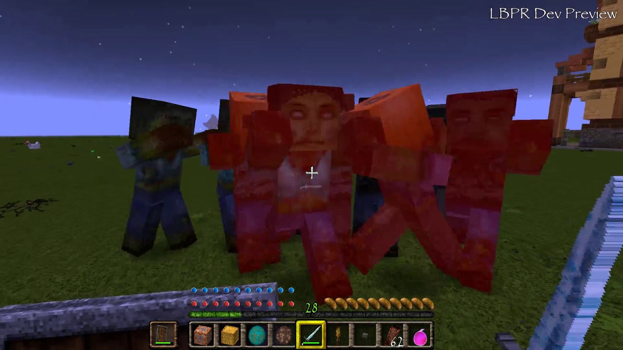 LB Photo Realism Reload dev preview: Zombies walking animation - YouTube