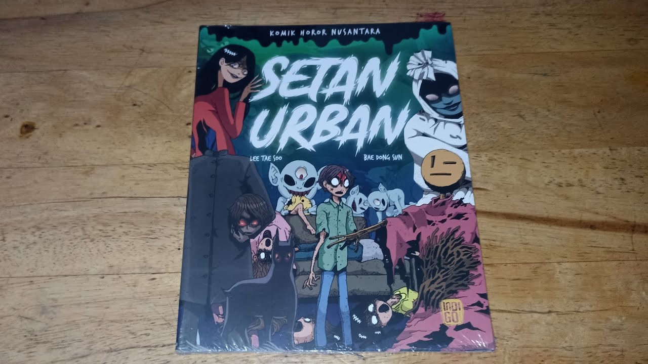 unboxing komik SETAN URBAN - YouTube