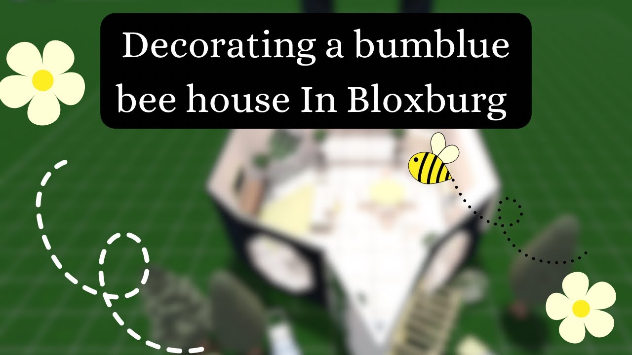 Decorating my bumblebee house in Bloxburg || pt2 - YouTube