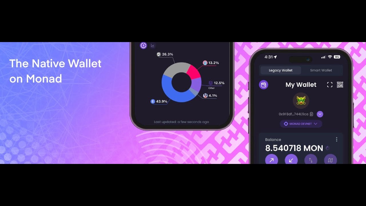 Haha Wallet On Monad Testnet - YouTube