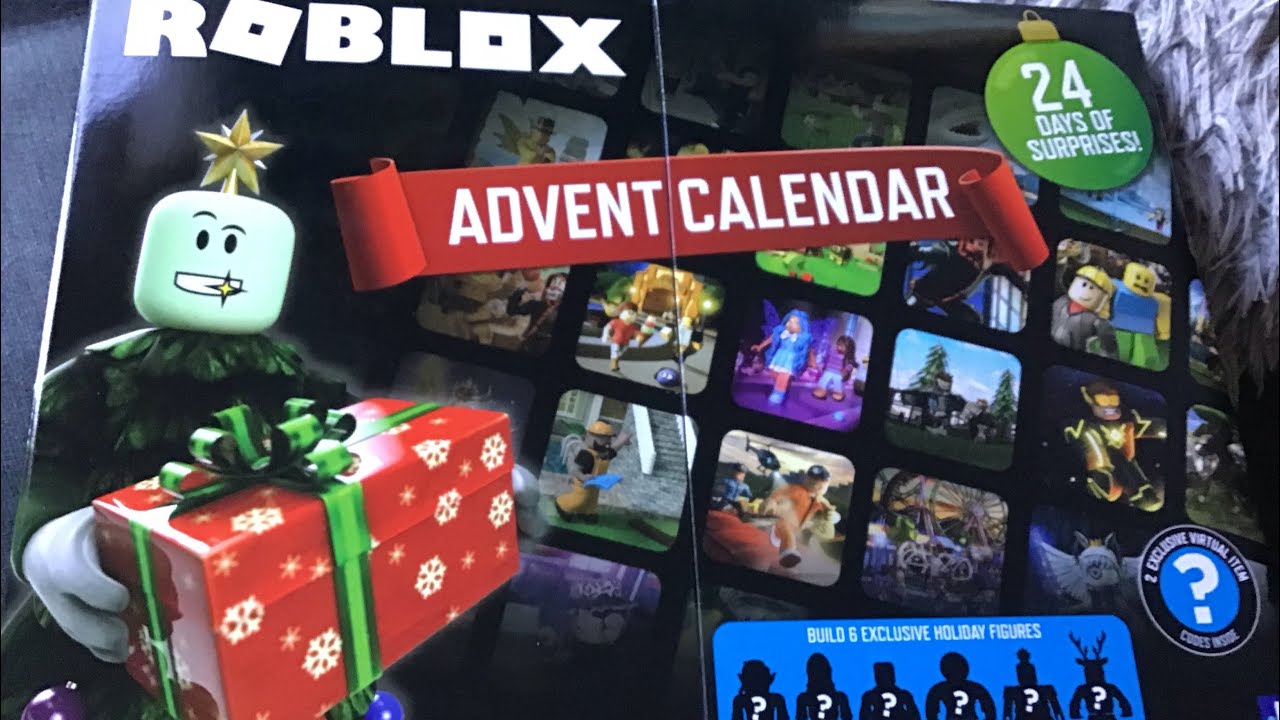 Unboxing Official ROBLOX Advent Calender 2021 Toys & Codes! | Day 4 ...