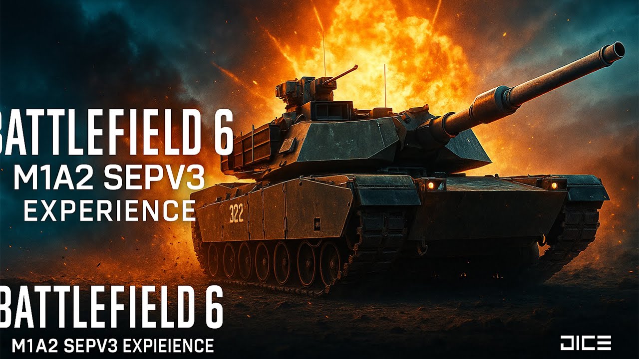 Battlefield 6 Main Battle Tanks M1A2 SEPV3 TEST - YouTube