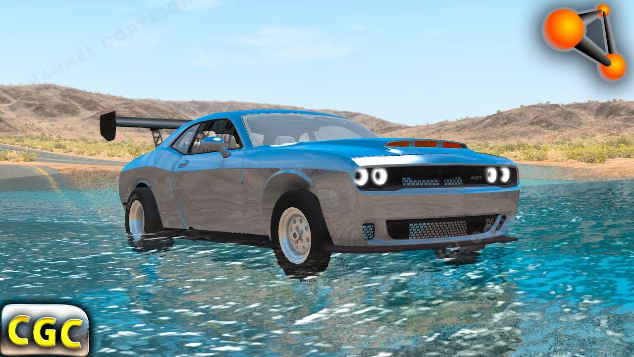 BeamNG Drive Car Surfing Crashes and Fails (Sliding, saw spikes) #11 ...