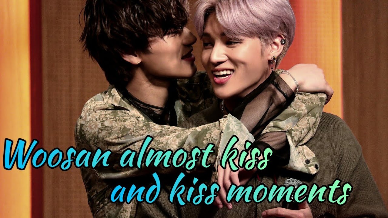 Woosan almost kiss and kiss moments - YouTube