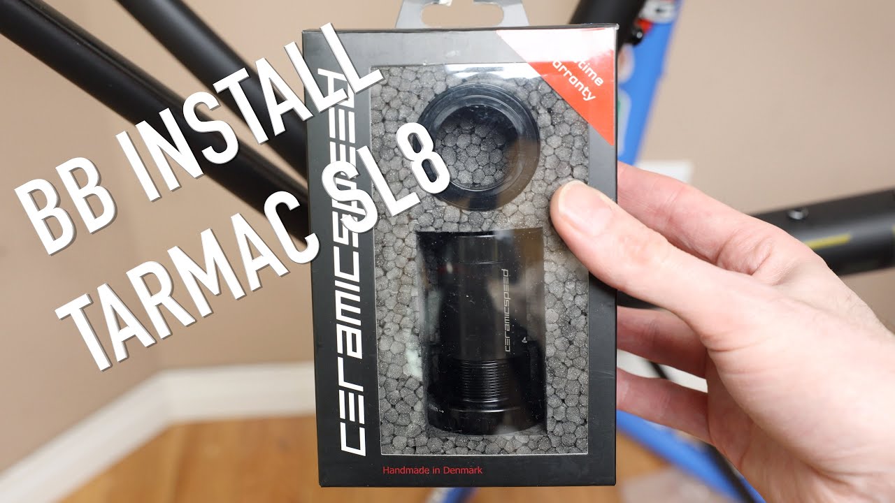 Ceramicspeed BB Install - Tarmac SL8 - YouTube