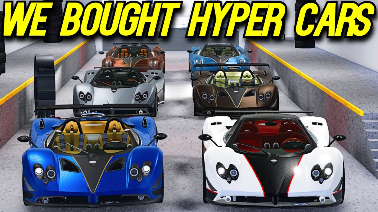 Roblox Roleplay - WE BOUGHT NEW HYPER CARS! - YouTube