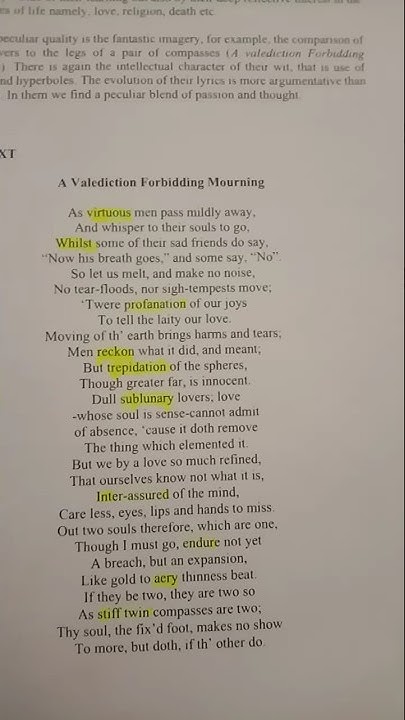 𝐀 𝐕𝐚𝐥𝐞𝐝𝐢𝐜𝐭𝐢𝐨𝐧 𝐅𝐨𝐫𝐛𝐢𝐝𝐝𝐢𝐧𝐠 𝐌𝐨𝐮𝐫𝐧𝐢𝐧𝐠 𝐛𝐲 𝐣𝐨𝐡𝐧 𝐃𝐨𝐧𝐧𝐞 @selfstudywithme8264 ...