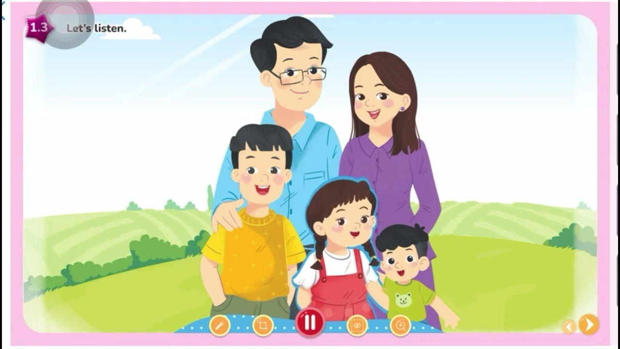 Video ôn tập chương trình Khối MG Bé - Unit 1 My Family - Lesson 1 ...