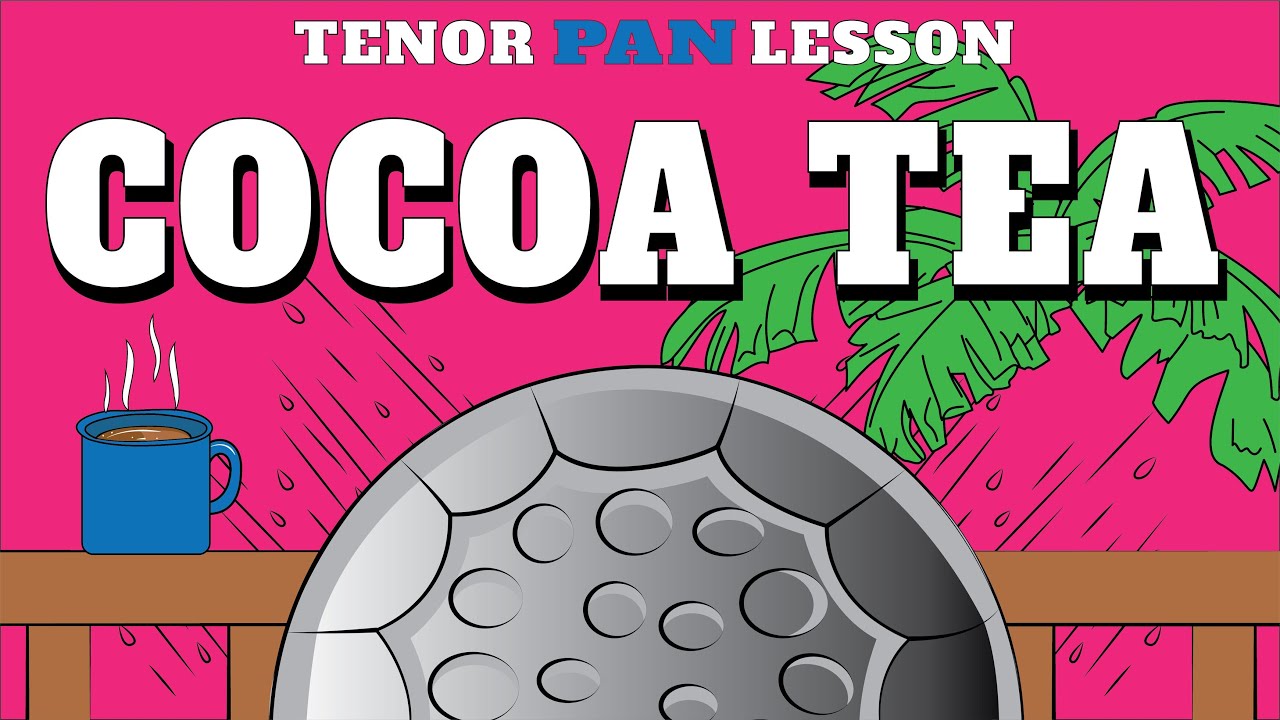 Notes For Cocoa Tea by Kes | Tenor Steelpan Soca Tutorial - YouTube
