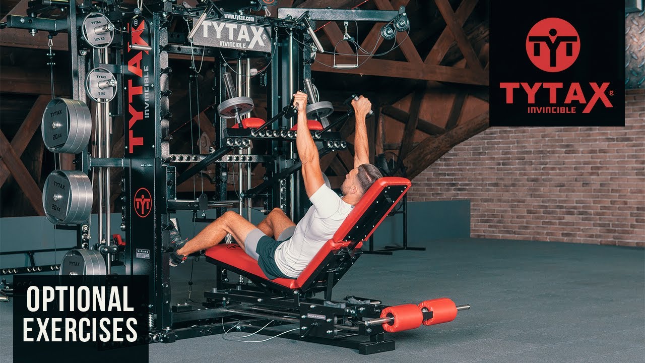 TYTAX® T1-X (Opt. JD-X) | Lever Incline Chest Press (Rotary Handles ...