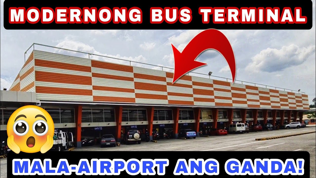 Modernong Bus Terminal sa Valenzuela Mala-Airport ang Ganda! Valenzuela ...