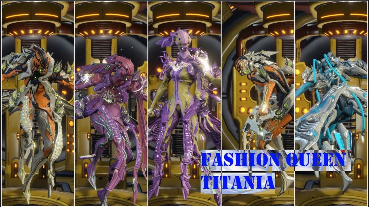 Warframe: Fashion Queen Titania - YouTube
