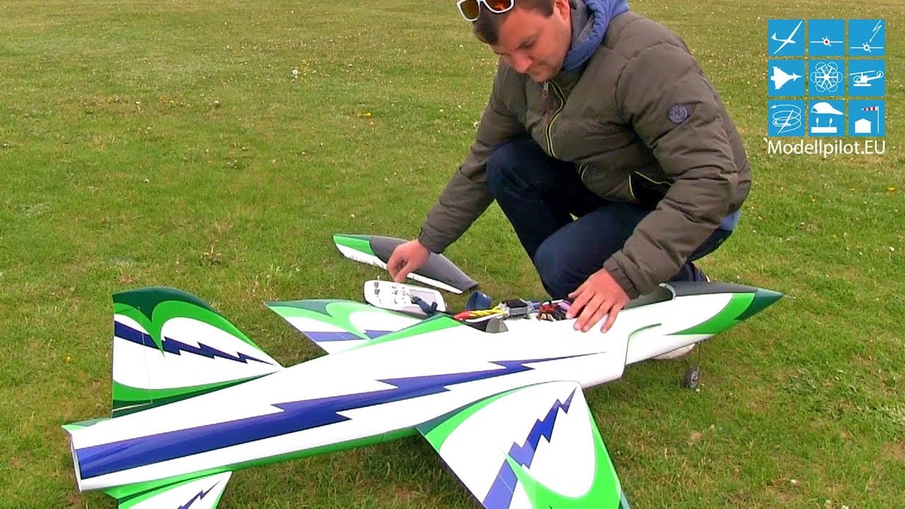 SPARK CARF MODELS RC EDF TURBINE SPORT JET AEROBATIC FLIGHT BVM BERLIN ...