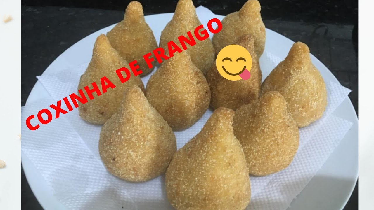 COMO FAZER COXINHA DE FRANGO MASSA E RECHEIO RÁPIDO E FÁCIL - YouTube