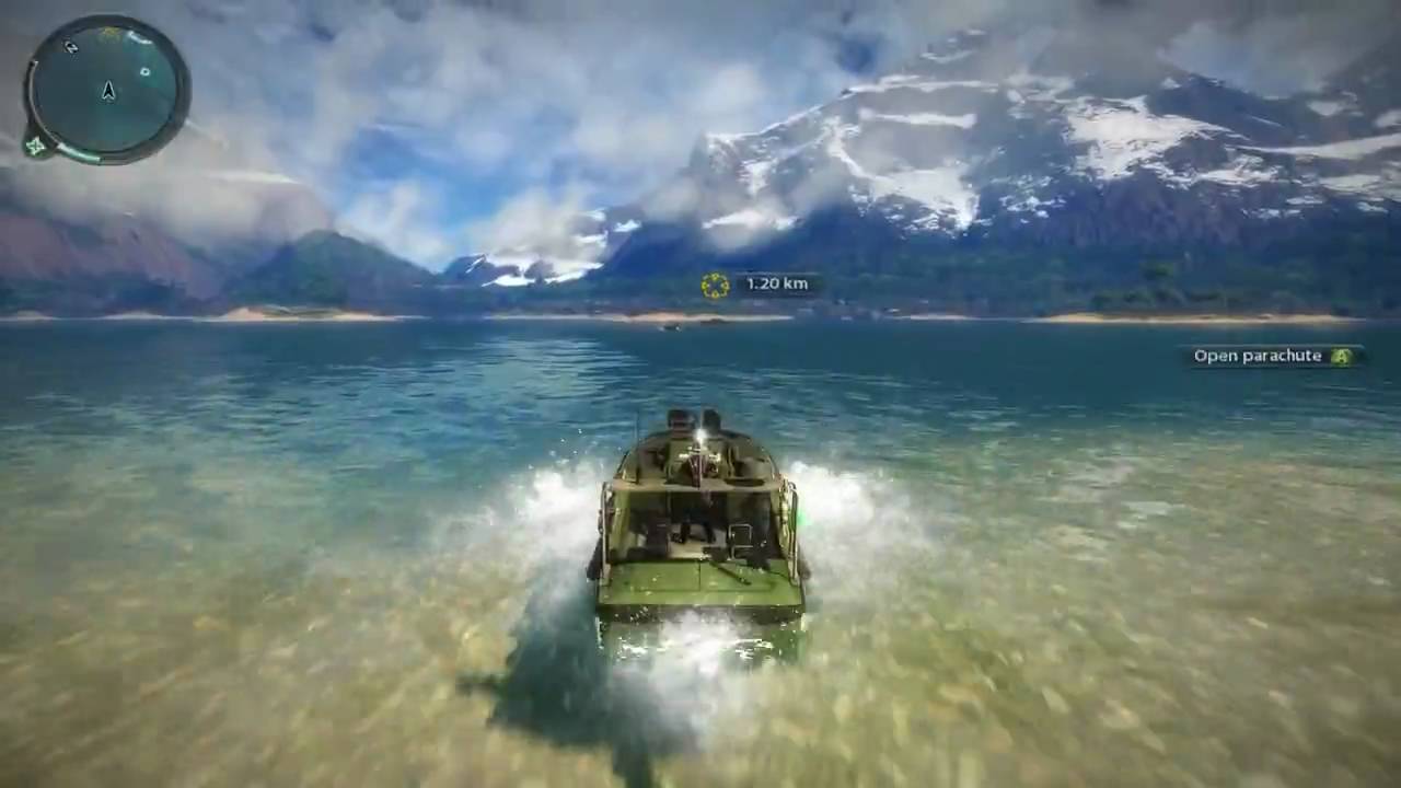 Just Cause 2 - YP-107 Phoenix (Boat) in Action [720p HD, PC] - YouTube