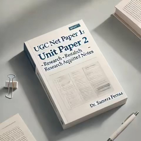 UGC NET Paper 2 Research Aptitude | Important Notes & Key Concepts ...