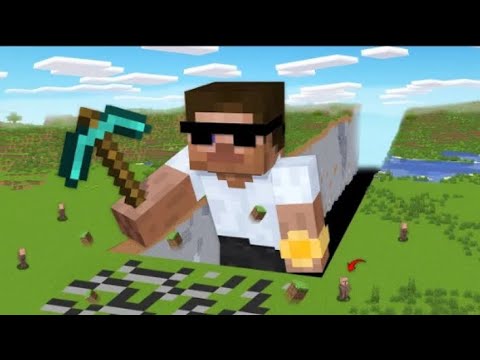 Minecraft 1 million block - YouTube