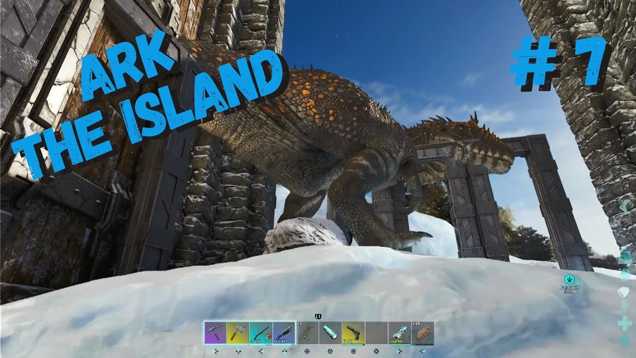 ARK THE ISLAND #7 Un taming raté ! - YouTube