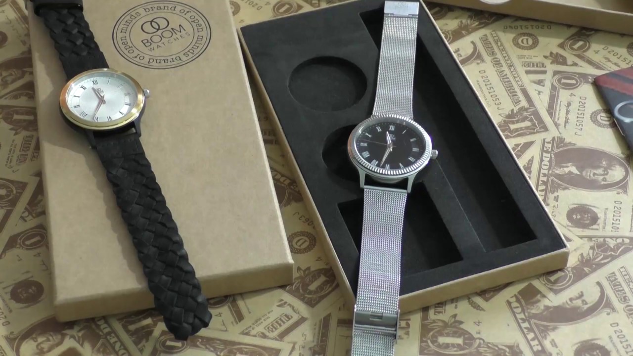 Boom Watches Unboxing - YouTube