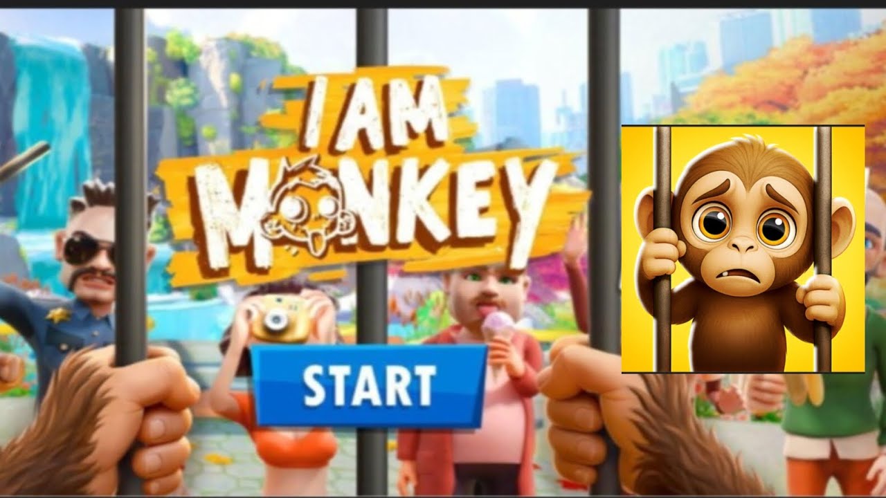 I am monkey in this game - YouTube