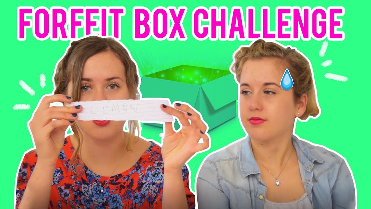 Forfeit Box Challenge! | Casually Twins - YouTube