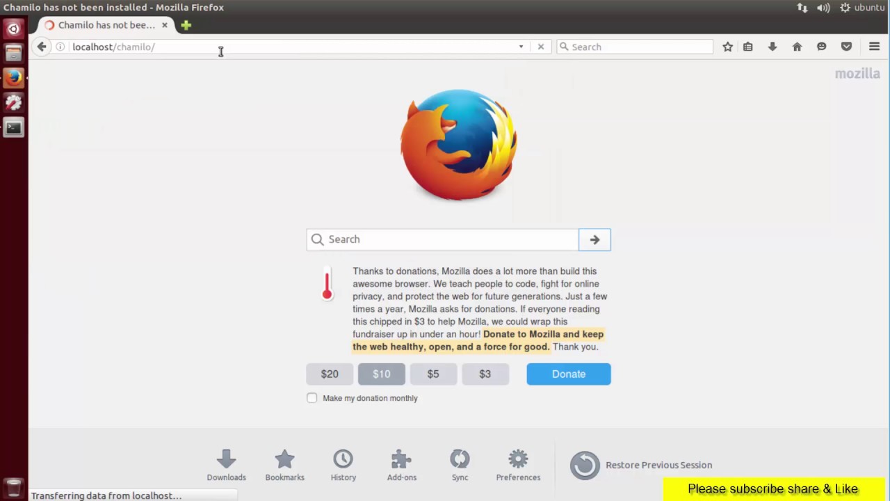 How To install Chamilo Learning Management System tool on ubuntu Linux - YouTube