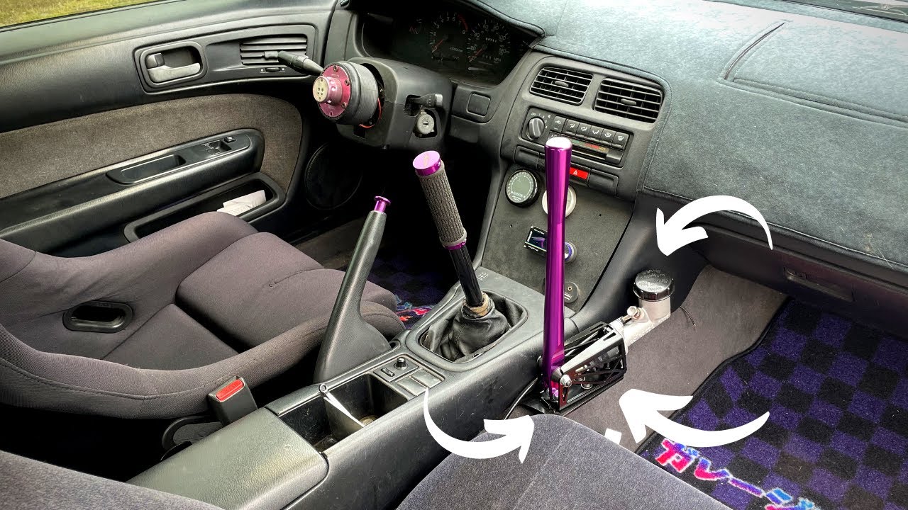 GKtech Dual caliper hydro 240sx s14 - YouTube