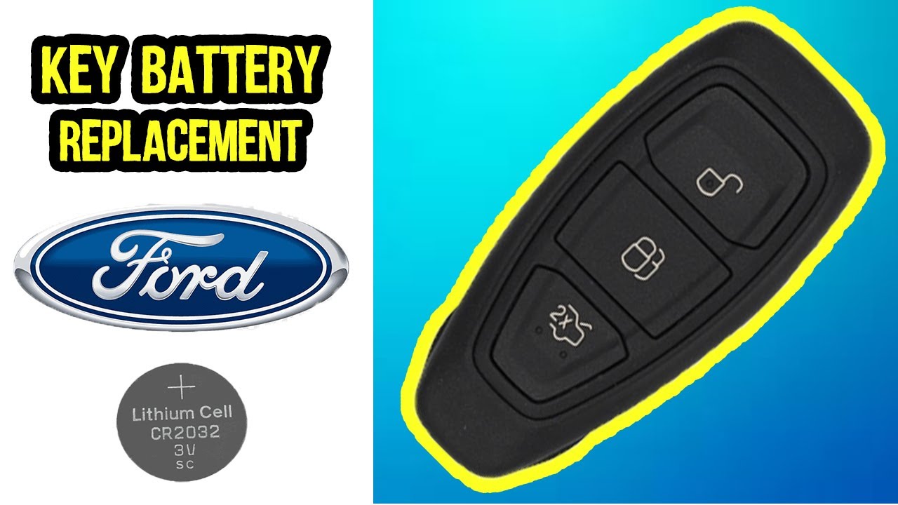 Ford Key Fob Battery Replacement Tips - YouTube