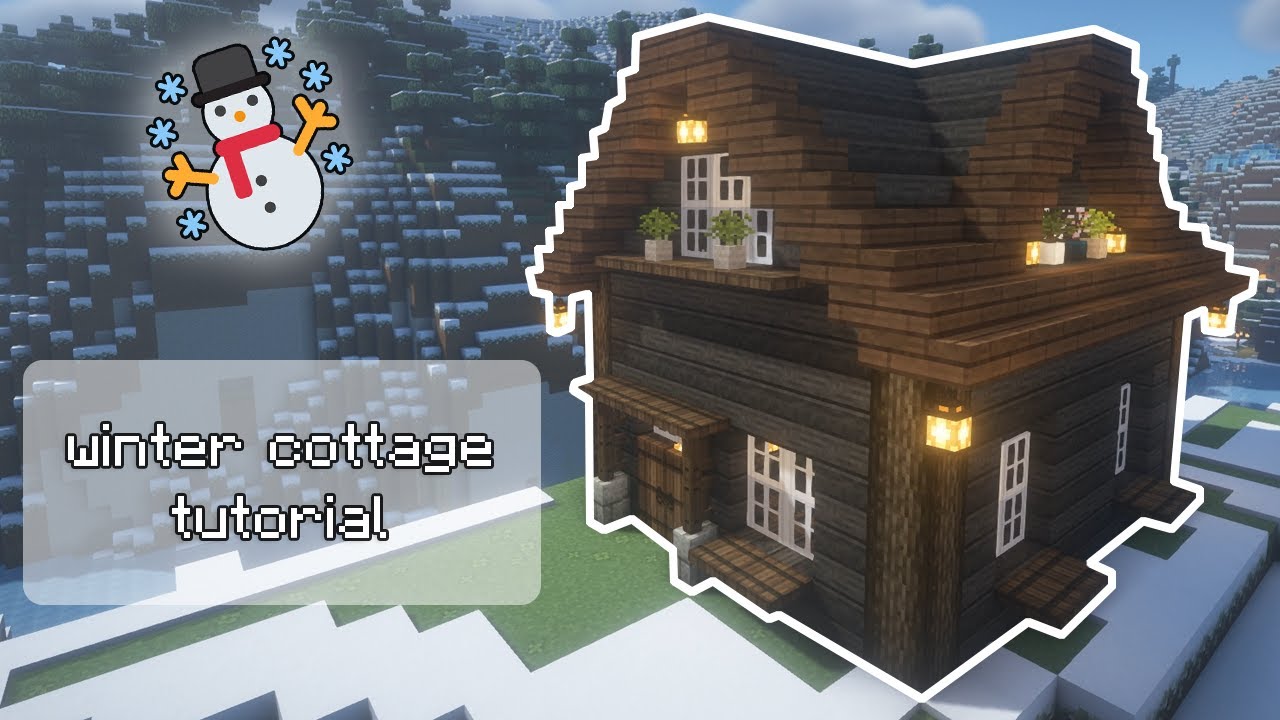 ️Cozy Winter Wonderland Cottage ️[Minecraft Build Tutorial] - YouTube