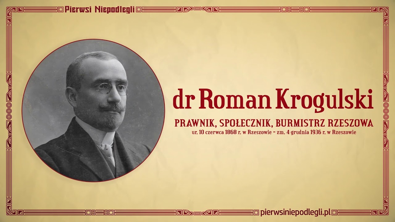 Pierwsi Niepodlegli: ROMAN KROGULSKI (spot) - YouTube