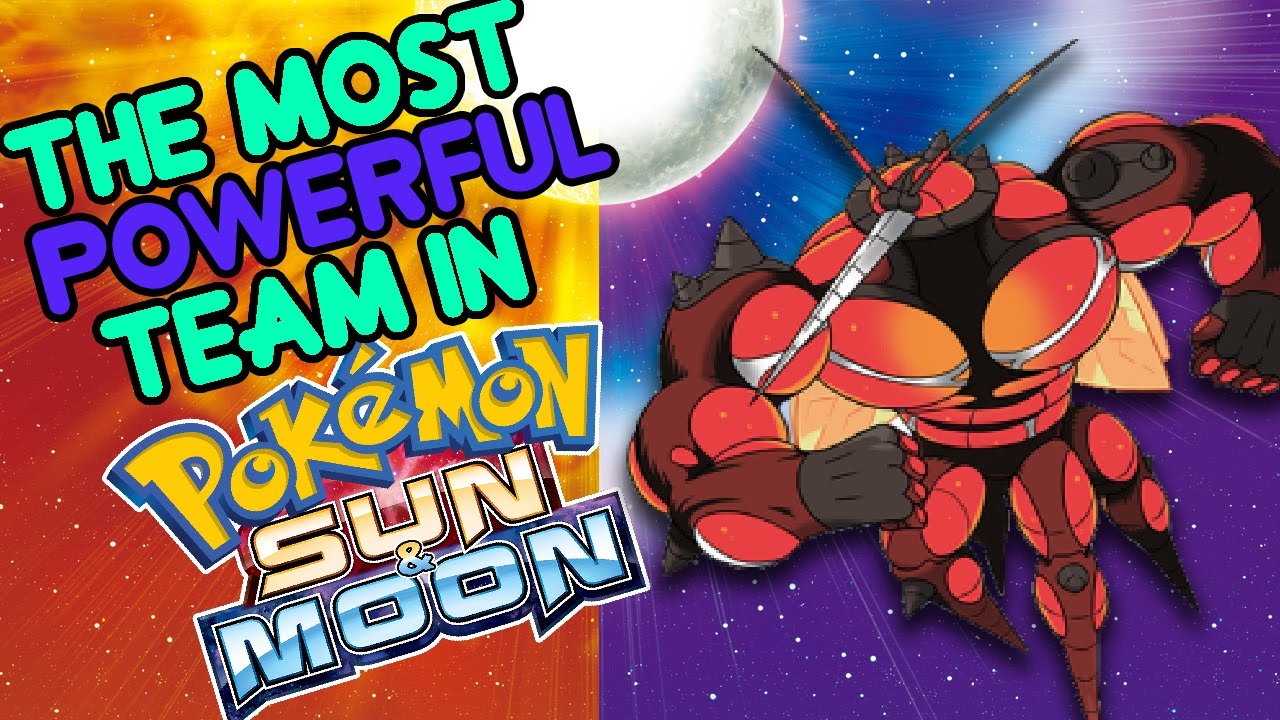 MY POKEMON SUN AND MOON TEAM! - YouTube