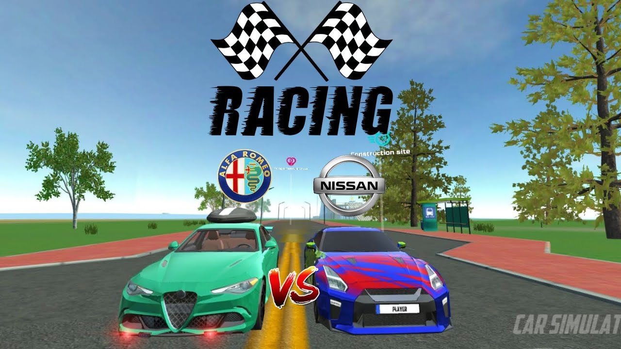 Car Simulator 2 - Alpha Romeo Giulia Vs Nissan GT-R 😱😍Drag Race Top ...