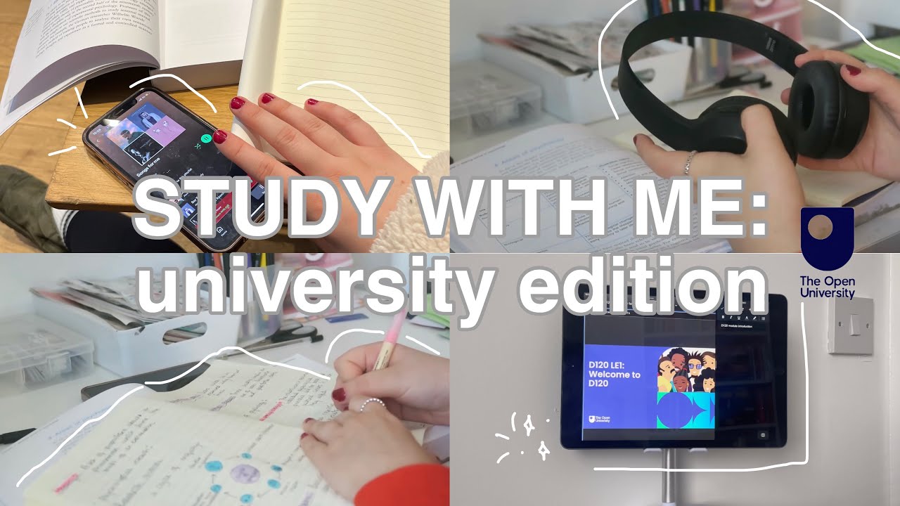 My first week studying for my second uni module | study with me! - YouTube