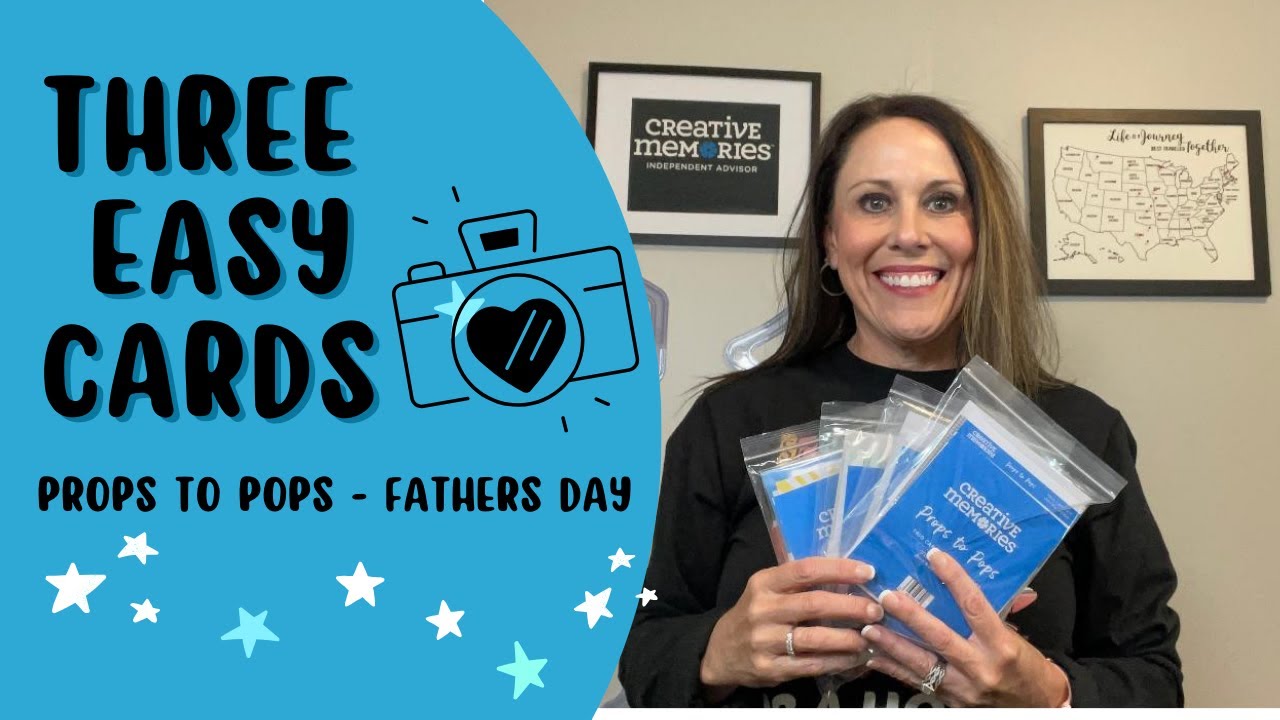 Three Easy Cards- Creative Memories - YouTube