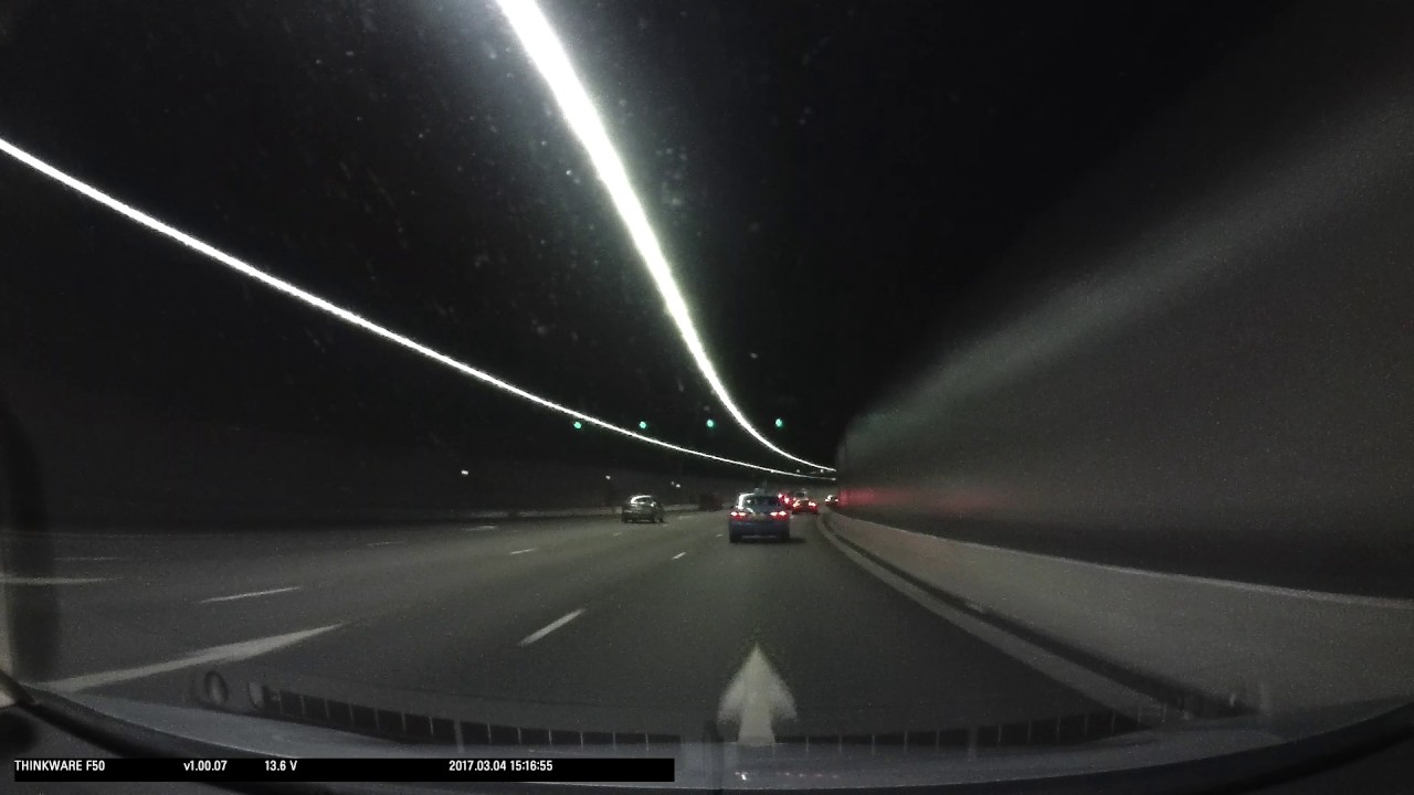 Orange Sports Car CTE Singapore Expressway - YouTube