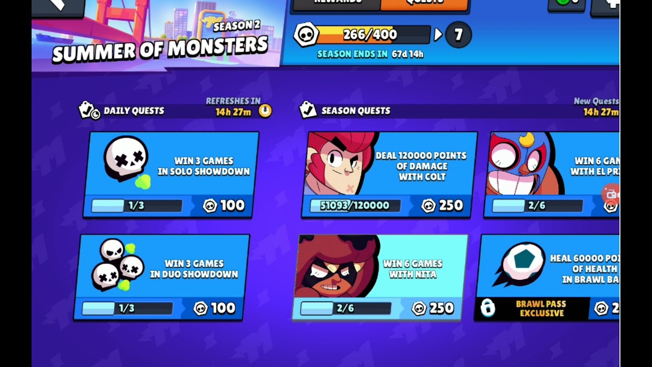 Completing quests: Brawl Stars | Gameplay - YouTube