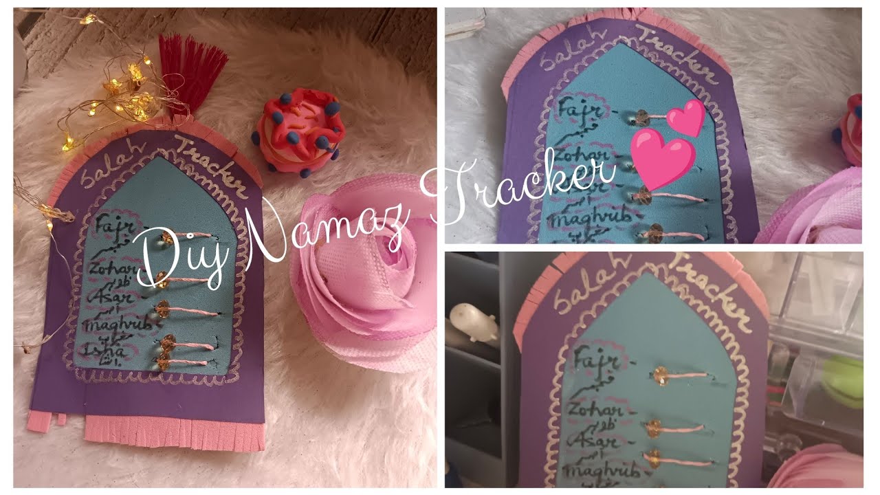 DIY Namaz Tracker|| Diy Islamic craft ideas | | #diy #handmade - YouTube