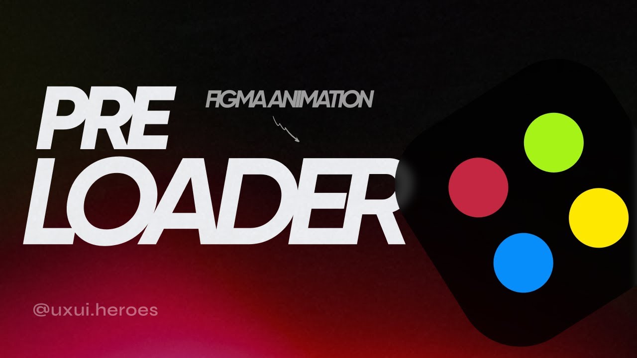 Dot preloader animation effect in figma within 120secs #figmatips # ...