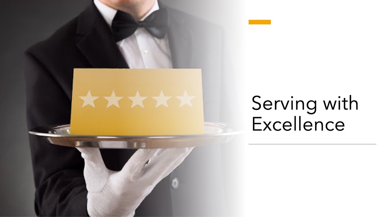 Serving with Excellence - YouTube