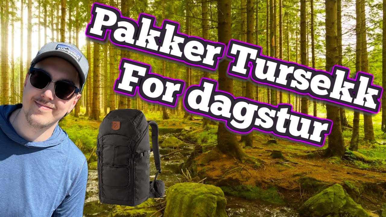 Pakker Tursekk for Dagstur - Fjällräven Singi 28 - YouTube
