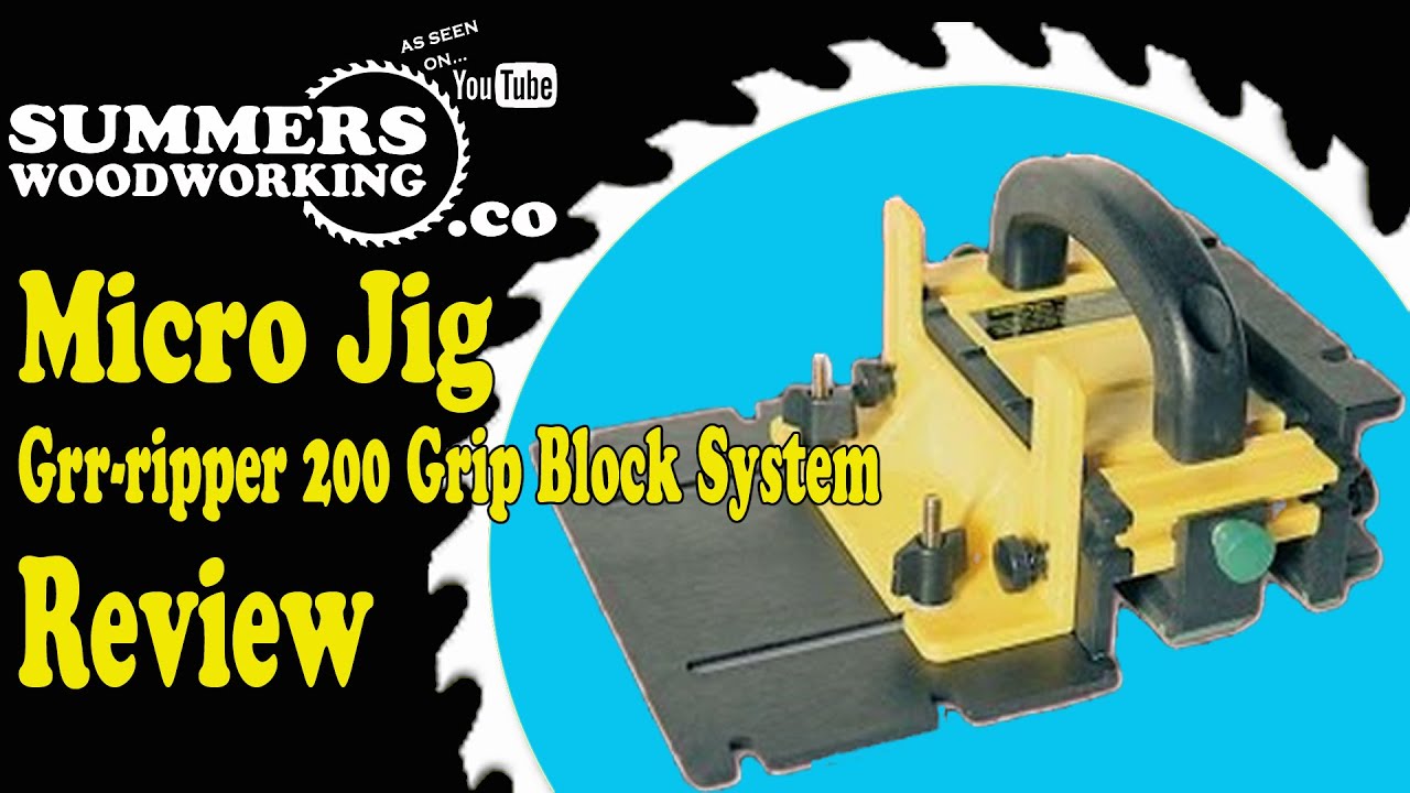 Micro Jig Grr-Ripper 200 Review - YouTube